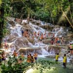 Dunns River Falls, Zipline, Bamboo Rafting, Horseback Ride Tour - Soaring Over Water: Ziplining at Dunn’s River