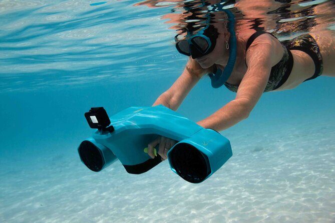 E-Snorkeling tour in Bonaire with easy Sea Scooters - The Experiences Highlights