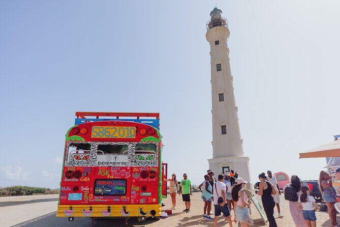 Explore Aruba Iconic Sights Kukoo Island Bus Tour - Transportation and Group Dynamics