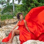 Flying Dress Photoshoot at Doctors Cave Beach Montego Bay Jamaica - The Experience: Style, Poses, and Photos