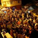 Friday Night Street Party in St Lucia - The Food and Drink Scene