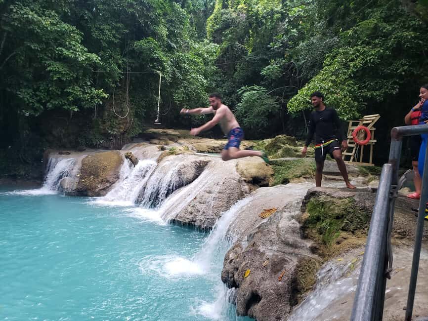 From Ocho Rios: Blue Hole Secret Waterfall & Highlight Tour - Arrival at the Blue Hole: Nature’s Hidden Gem