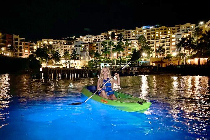 Glow Boats LED Night Kayak from Marriott Frenchman's Cove - The Itinerary in Detail