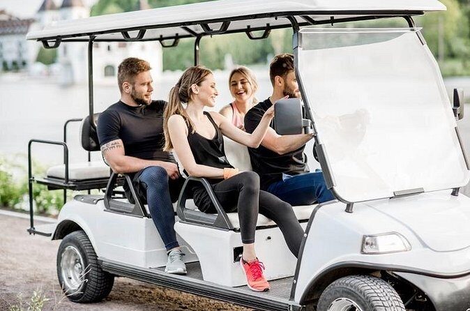 Grand Turk 6 Seater Golf Cart for Island Exploration - What’s Included and What’s Not