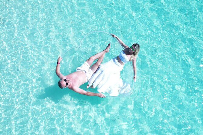 Heart shape Clear Kayak Drone shoots - Who Is This Tour Best For?