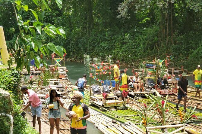 Lovers Rock Great River Bamboo Rafting with Shopping - Transportation, Duration, and Overall Value