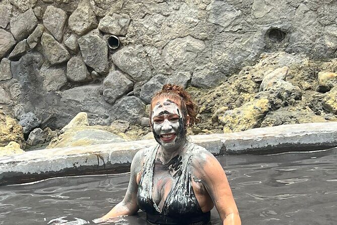 Lunch break,Mud Bath,Water Fall & beach break group tour - Transportation & Group Size