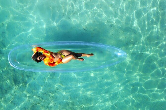 Luxury Clear Kayak Drone Photoshoot in Tobago - Who Will Love This Experience?