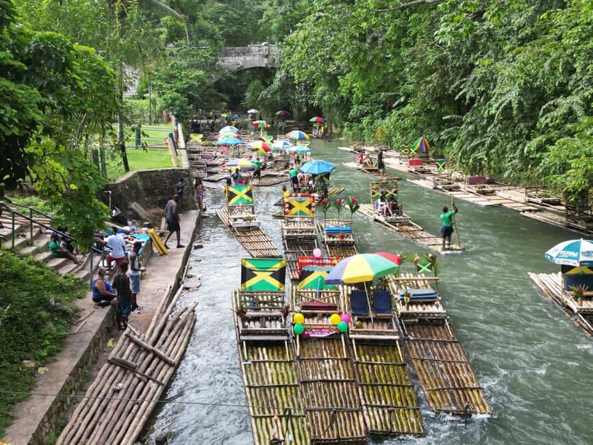 Montegobay: Rafting Tour with Limestone Massage - Cultural Encounters, Food, and Shopping