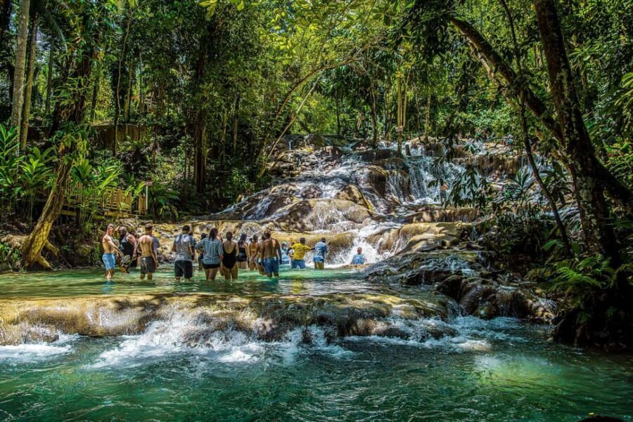 Ocho Rios: Dunn's River Falls and Shopping from Montego Bay - Who Will Benefit Most?