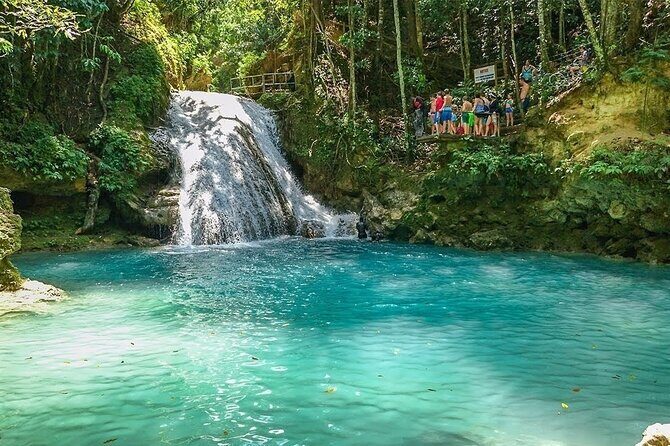 Ocho Rios Jamaica Blue Hole Waterfalls Lunch and Beach Tour - Real Traveler Insights and Tips