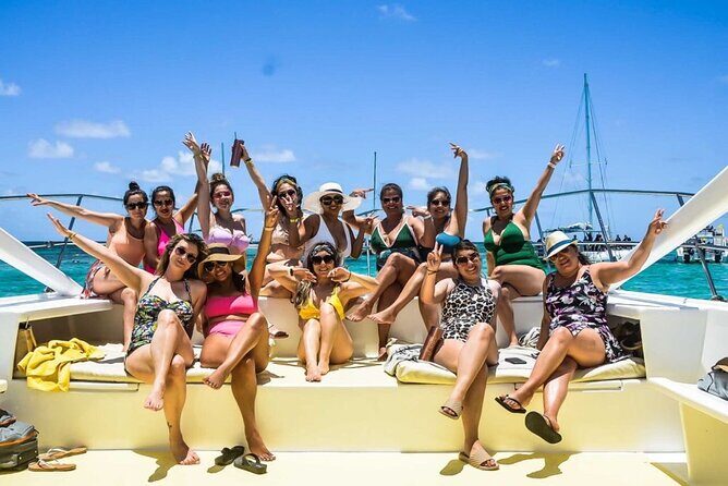 Party boat in Catamaran with Open Bar adults only - What’s Included and What’s Not