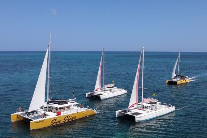 PARTY Catamaran Cruise with Snorkeling Rick's Cafe ADULTS ONLY - Transportation and Timing