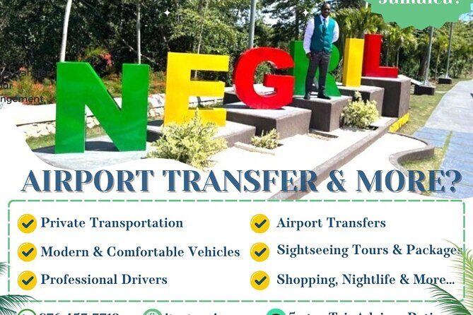 Private Airport Transfer Montego Bay Airport to Negril (One-Way) - The Itinerary and Experience Breakdown