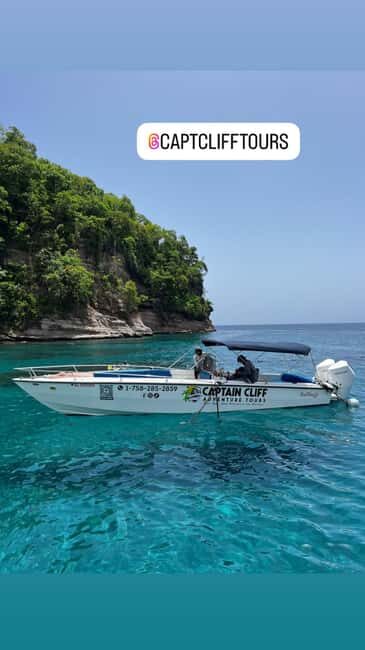 Private Boat to Soufriere, Mud Bath & Waterfall Experience - Highlights and Practical Details