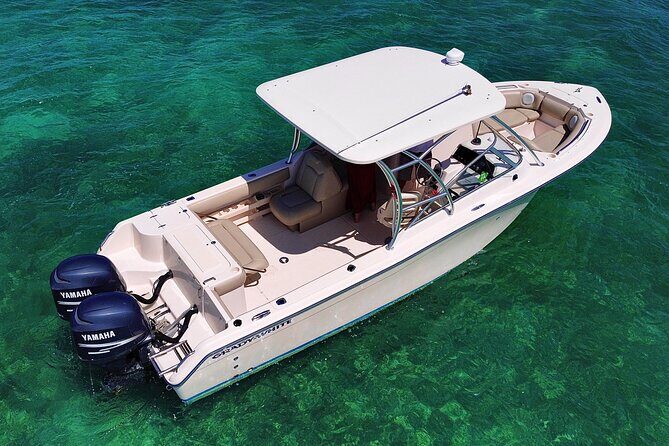 Private Charter 28ft Grady White. Stingrays, Snorkeling, Starfish - Key Points