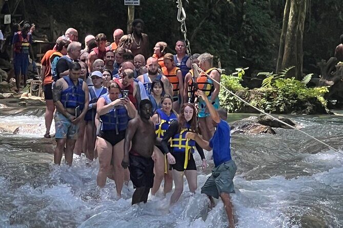 Private Dunns River Falls & Bluehole tour from Montego Bay - Next Stop: Dunns River Falls—A Climb to Remember