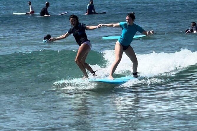 Private Duo Surfing Lesson Guadeloupe - The Benefits of the Location and Logistics