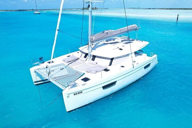 Private Morning Tour Catamaran 44 Big Ben - Discovering Turks and Caicos from the Water