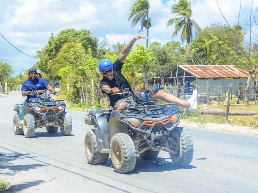 Punta Cana: ATV Adventure with blue cave and Macao Beach - Detailed Breakdown of the Itinerary