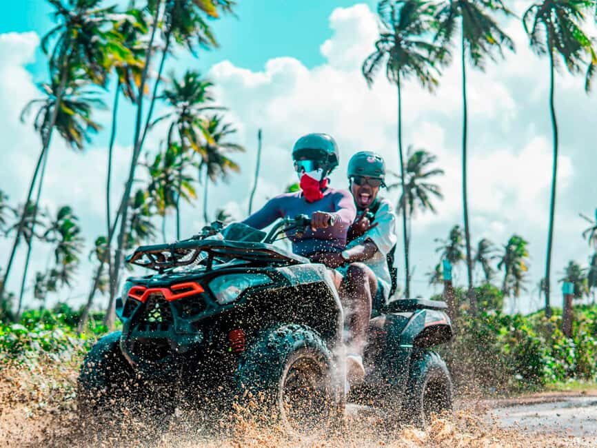 Punta Cana: ATV/Can-Am with beach and blue cave - Exploring Macao Beach