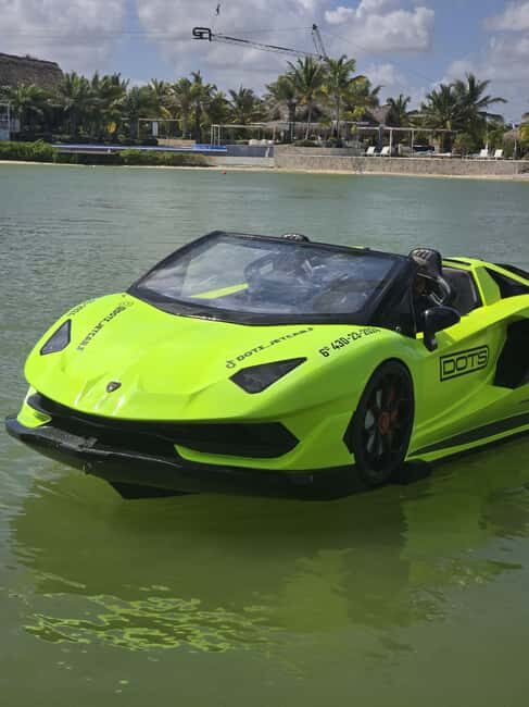 Punta Cana: Ride in Style on a Lamborghini Jet Car Boat - What to Expect for the Price