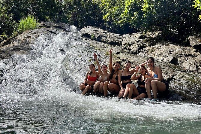 Rainforest Waterfall Slides/Adult Drinks included/ Beach - The Value of This Experience