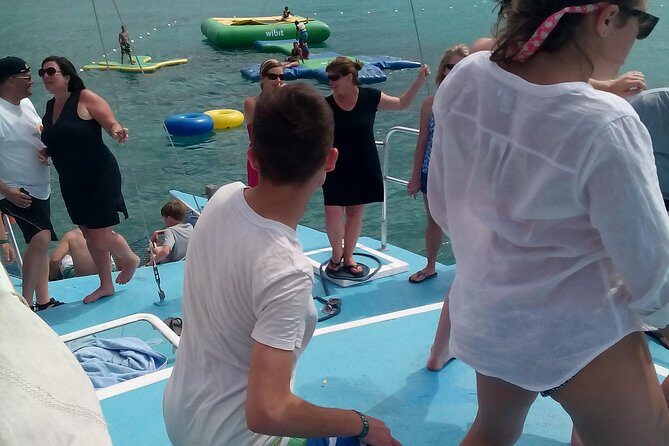 Reggae Catamaran Negril Jamaica Sail N Snorkel - The Experience at Each Stop
