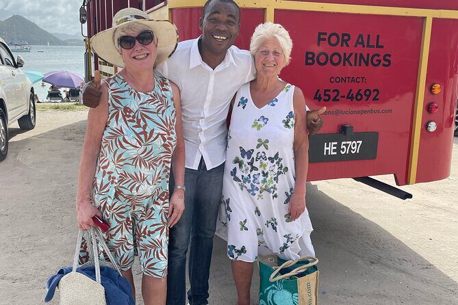 Saint Lucia Beach Tour with Free Entry - Authenticity and Local Flavor