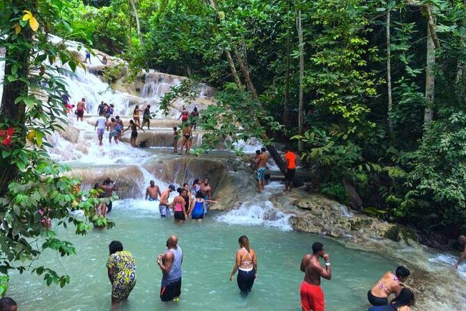 Shared Dunn's River and Blue Hole Tour from Ocho Rios - Transportation & Timing