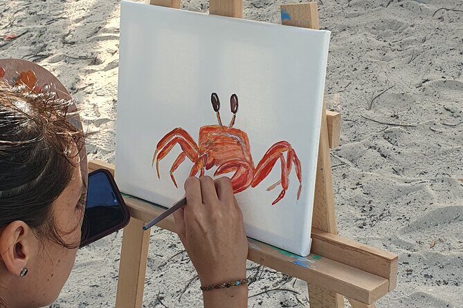 Sip and Paint Aruba Sunset Creative Experience - Location and Meeting Details