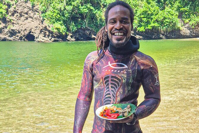 Snorkel, Spearfish & Seafood Adventure, Trinidad - The Joy of Seafood and Beach Grilling