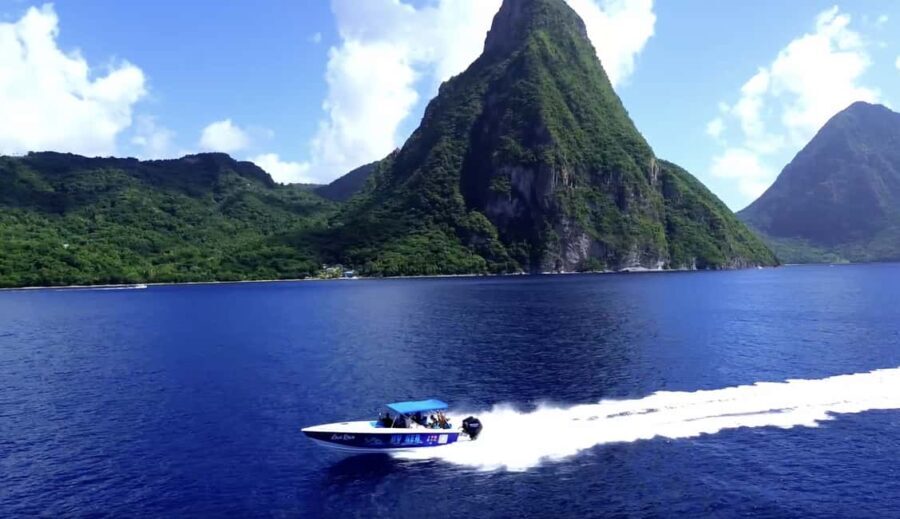 St. Lucia: Private Speedboat Instagram Tour with Drinks - Transportation and Logistics