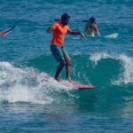 Surfing lesson at beautiful beach Playa Encuentro - The Itinerary: What to Expect