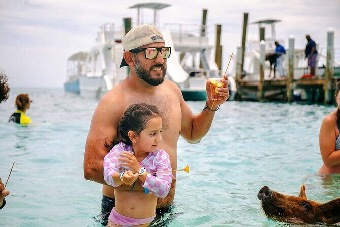 Swimming Pigs Of Rose Island Water Taxi Nassau Bahamas - The Sum Up