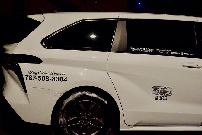 Taxi Cab From Arecibo To San Juan Airport or vice versa - Vehicle and Comfort