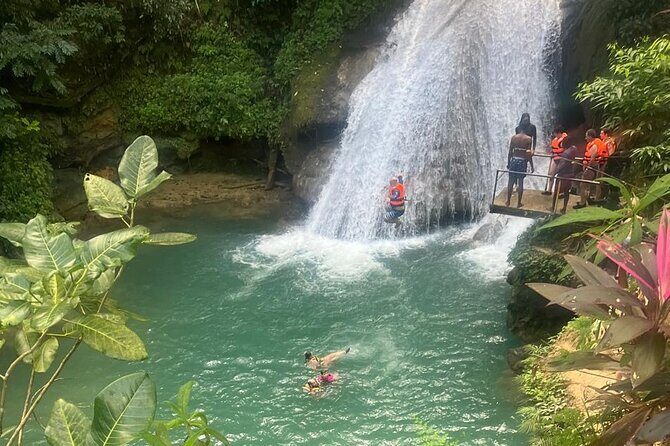 Top 4 Ocho Rios attractions from Ocho Rios Falmouth & Montego Bay - The Blue Hole at Island Gully Falls
