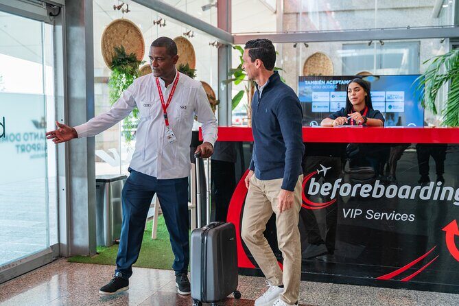 VIP Arrival VIP Lounge & Fast Track  SDQ Airport - The VIP Lounge: A Calm Retreat