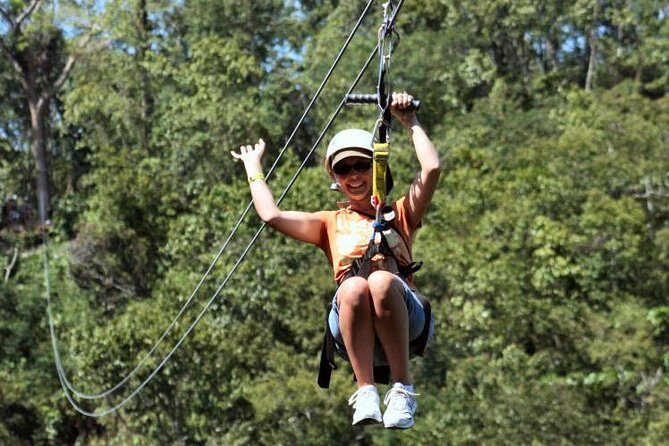 Zipline Canopy & Dunn's River Falls Guided Tour with Admission from Falmouth - What’s Included and What’s Not