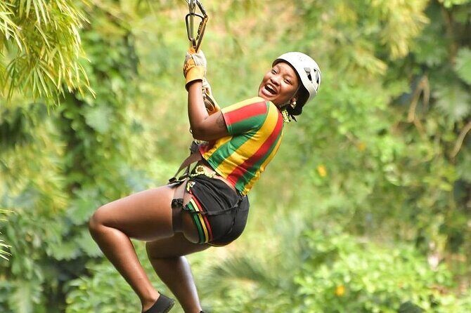 Zipline, Dunns River Falls, Bamboo Rafting & Horseback Ride Tour - What the Reviews Say