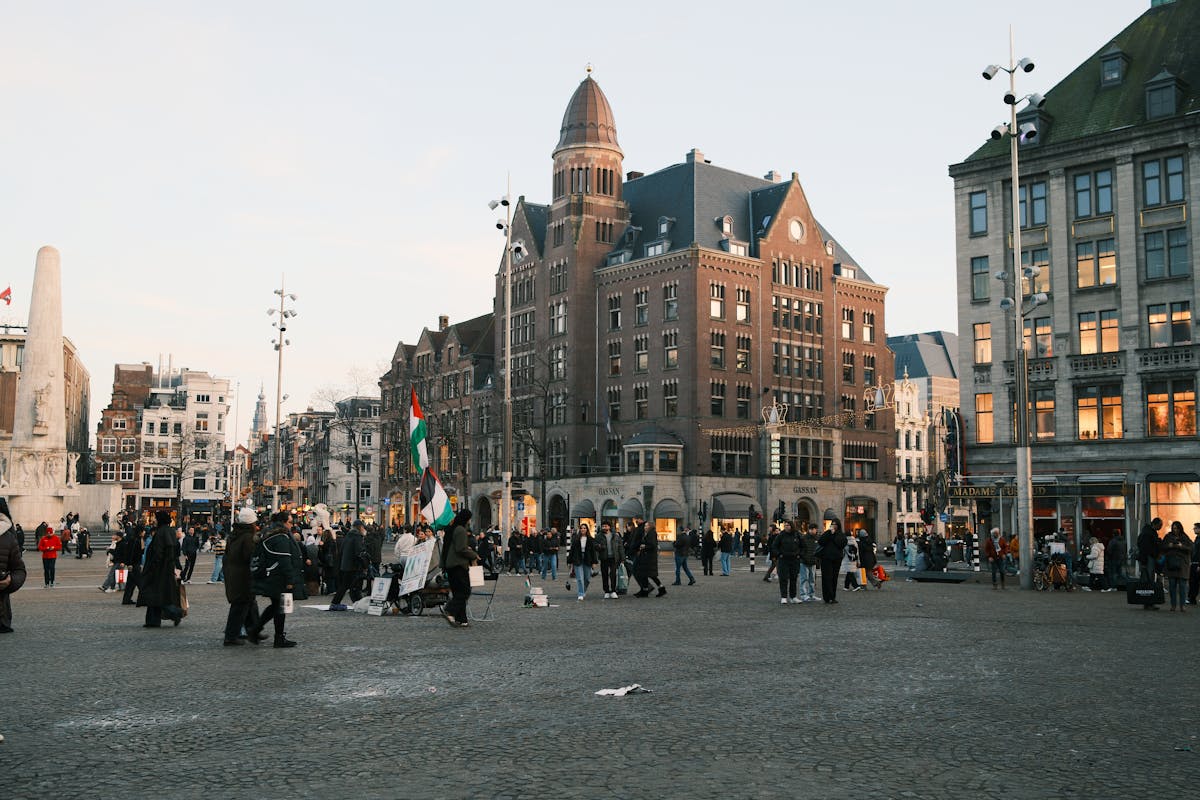 Street in the Jordaan neighborhood, Amsterdam