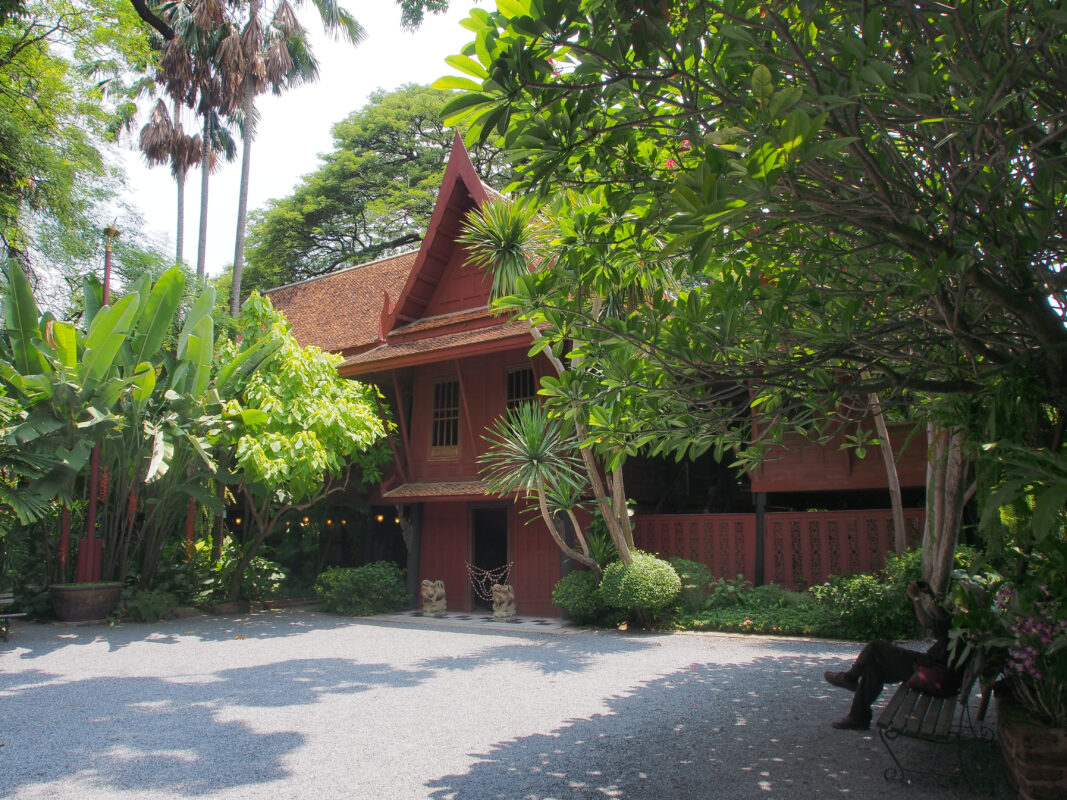 Jim Thompson House museum traditional Thai teak building in Bangkok