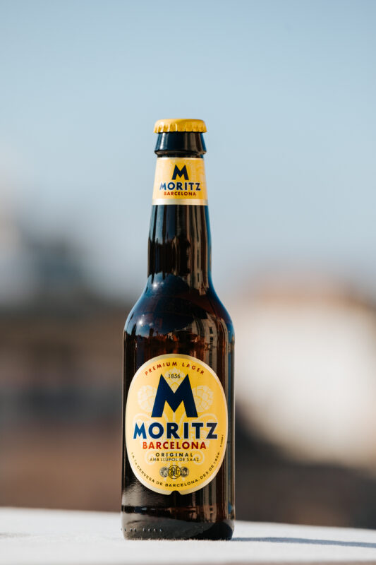 Moritz beer from Barcelona
