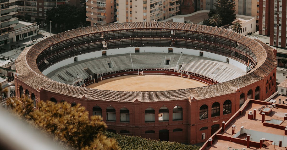 Spanish bullring arena architecture