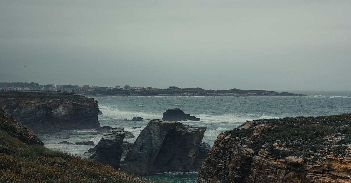 Dramatic Atlantic coastline in Galicia