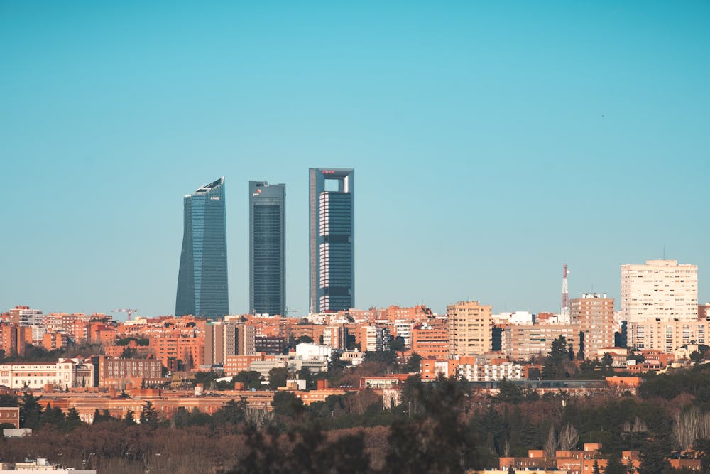 Madrid skyline