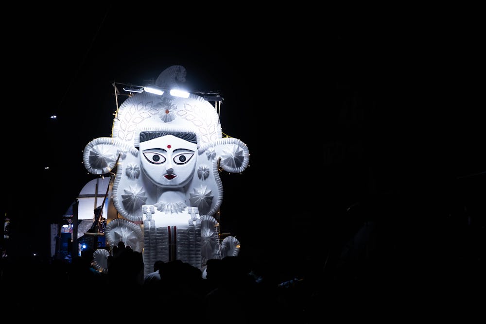 Fallas sculpture during the Valencia festival
