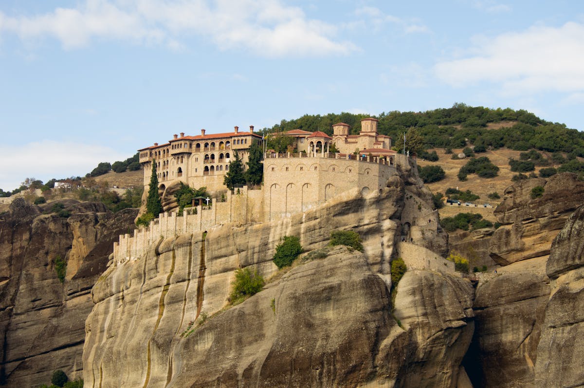 Historic Monastery of Varlaam at Meteora