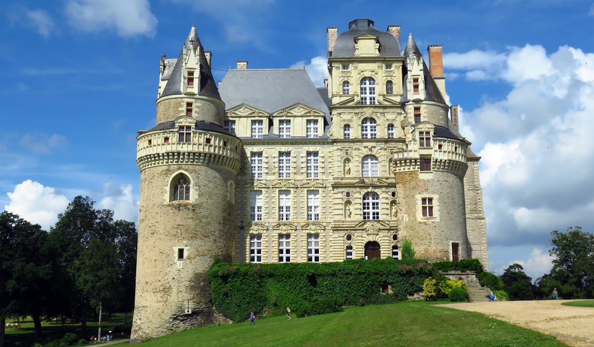 Brissac Castle in the Loire Valley France