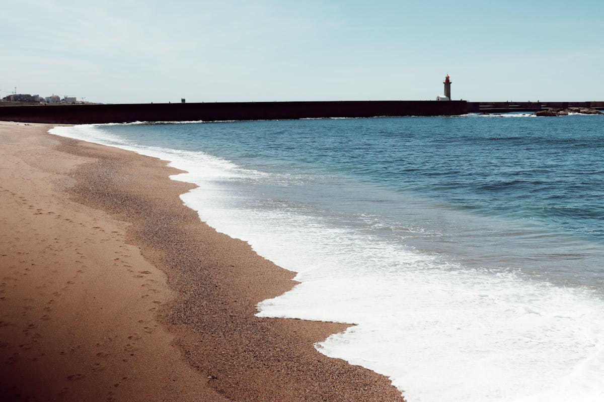 Blue lagoon at Greek island
